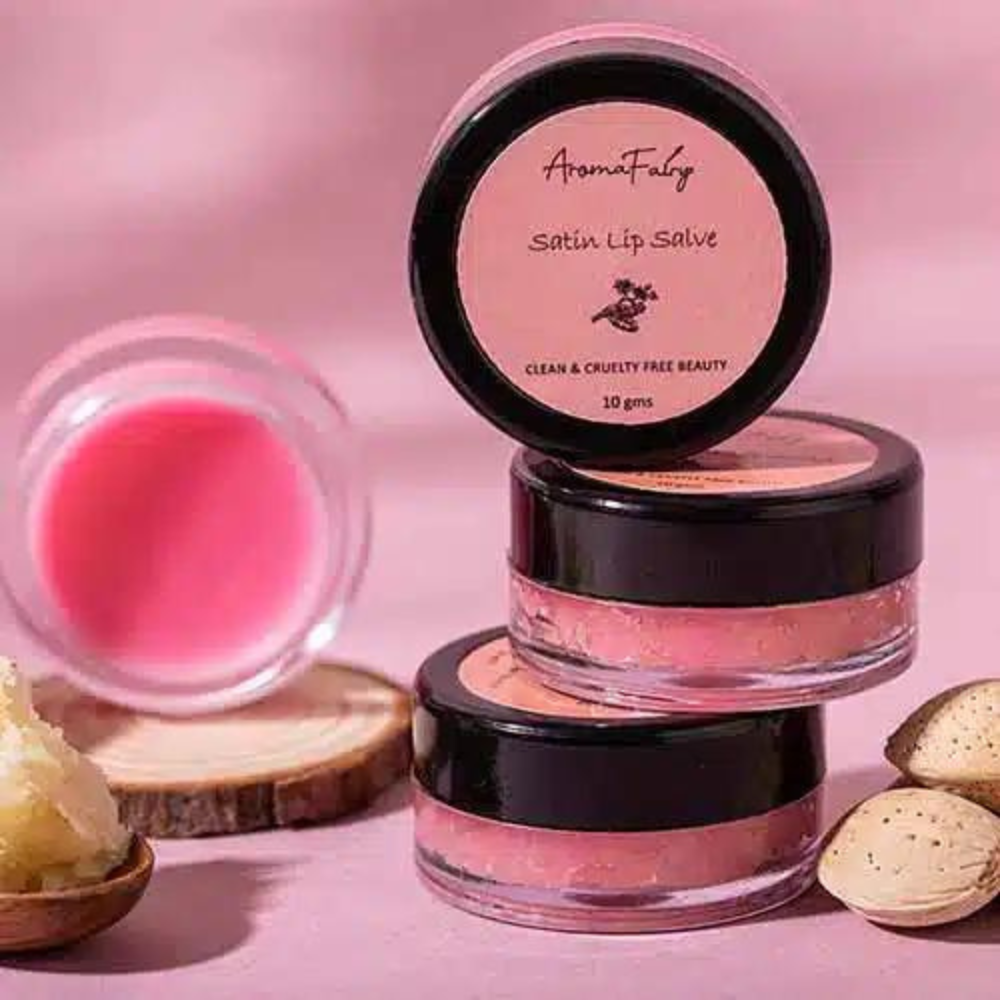 Raspberry Satin Lip Salve Aromafairy Pune